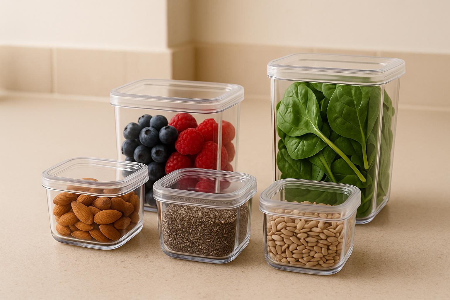 Best Compact Containers for Smoothie Ingredients – BLENDi
