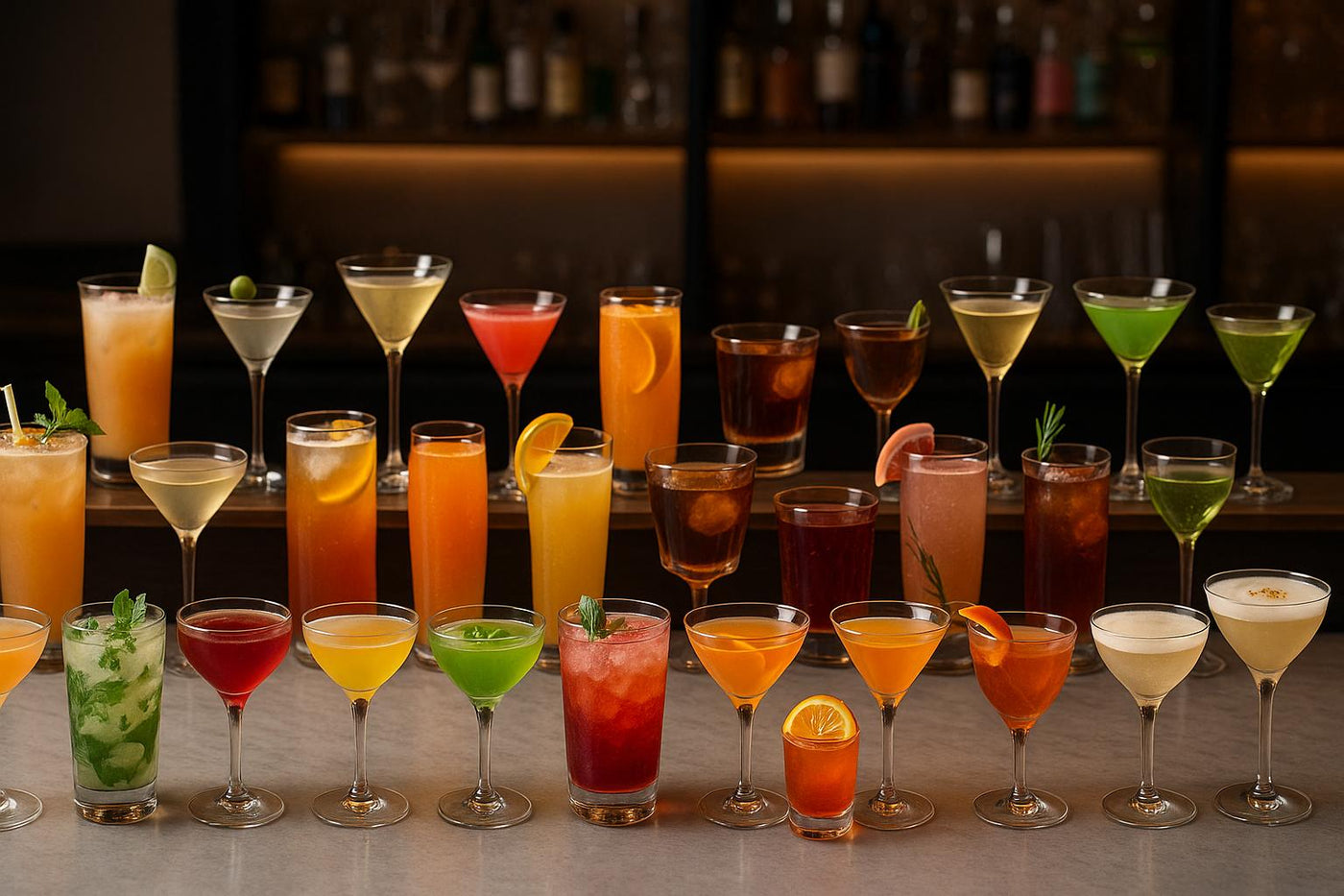 Complete Guide to 42 Cocktail Types and Styles