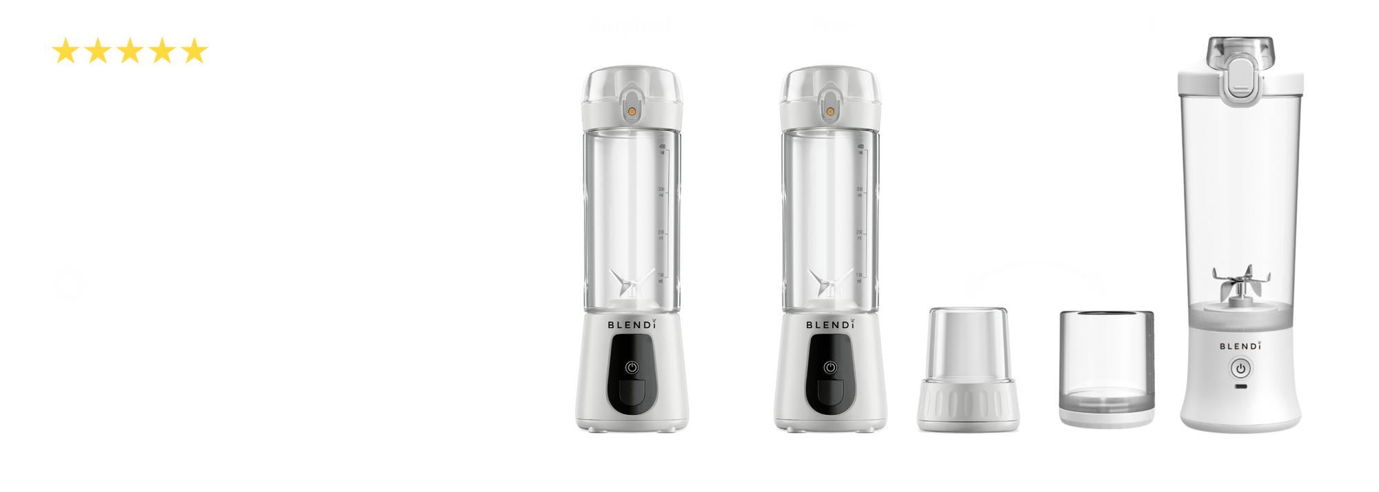 BLENDi - The First & Largest Portable Blender Juicer