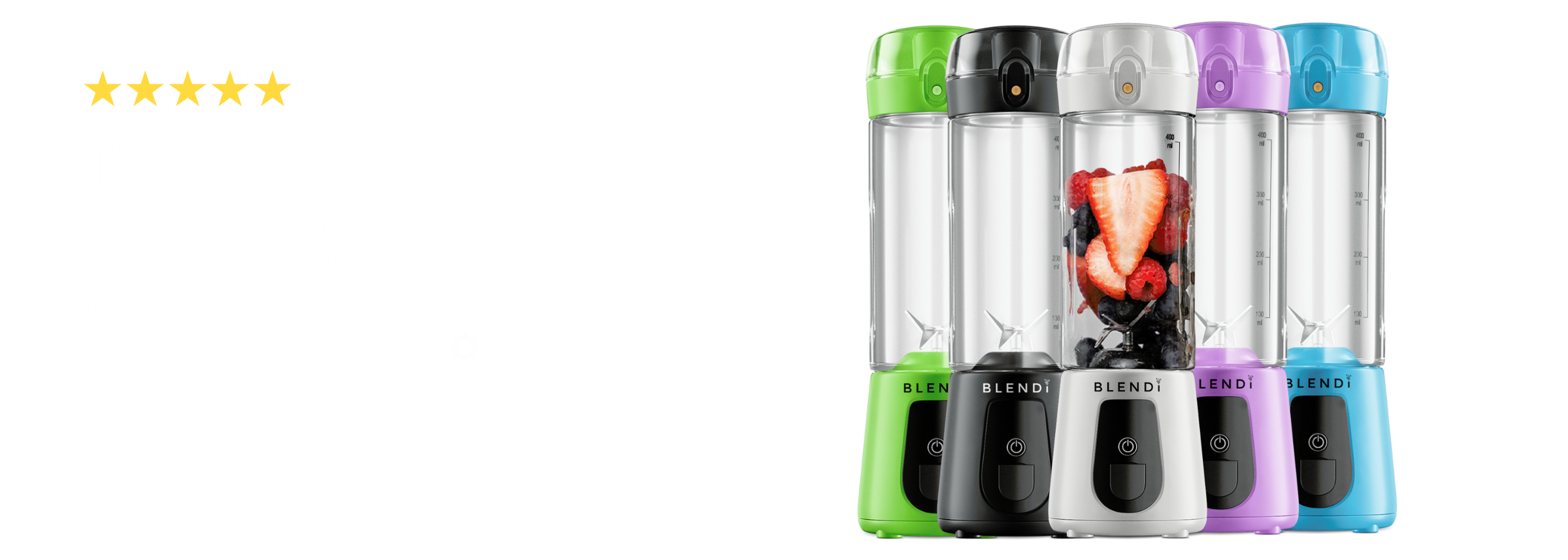 BLENDi - The First & Largest Portable Blender Juicer